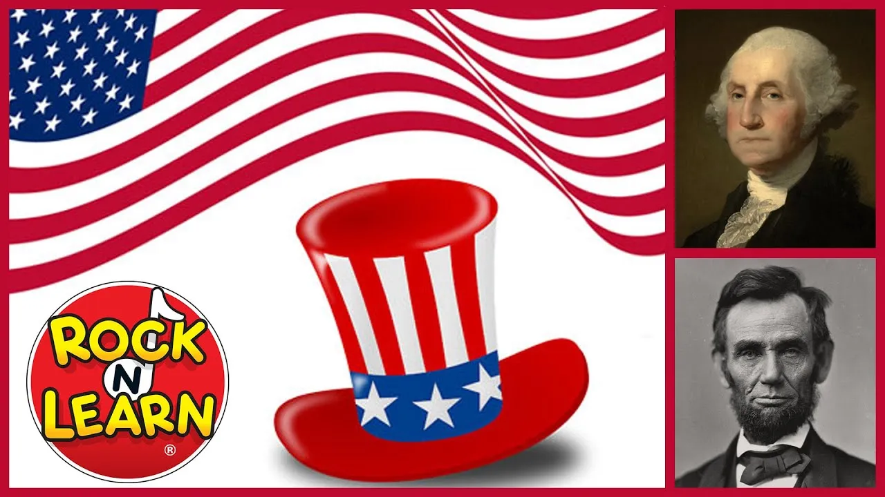 Learn the Presidents of the USA - 3 Rap Songs for Kids - Rock ’N Learn ...