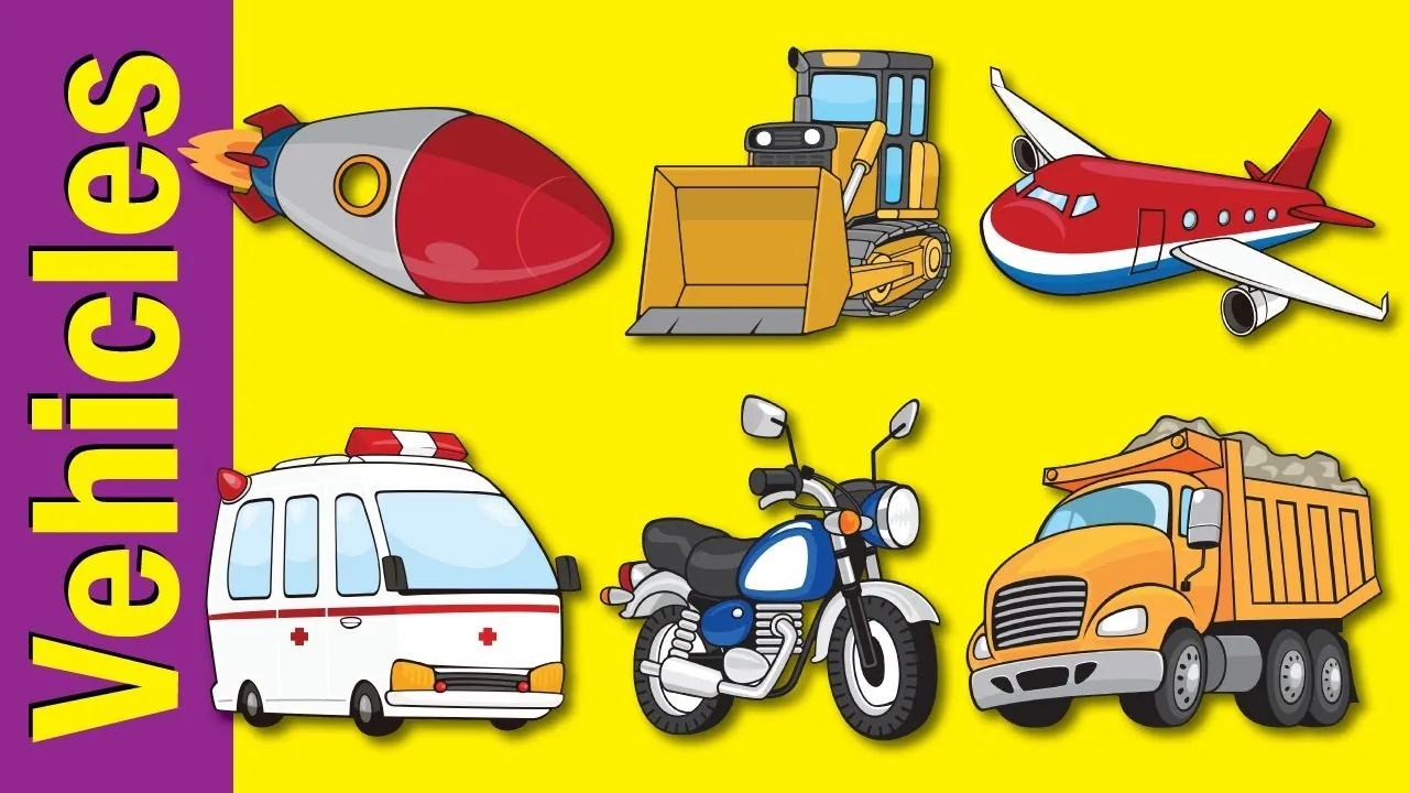 Learn Vehicles with Maple Leaf Learning | Transportation Song | ESL for ...