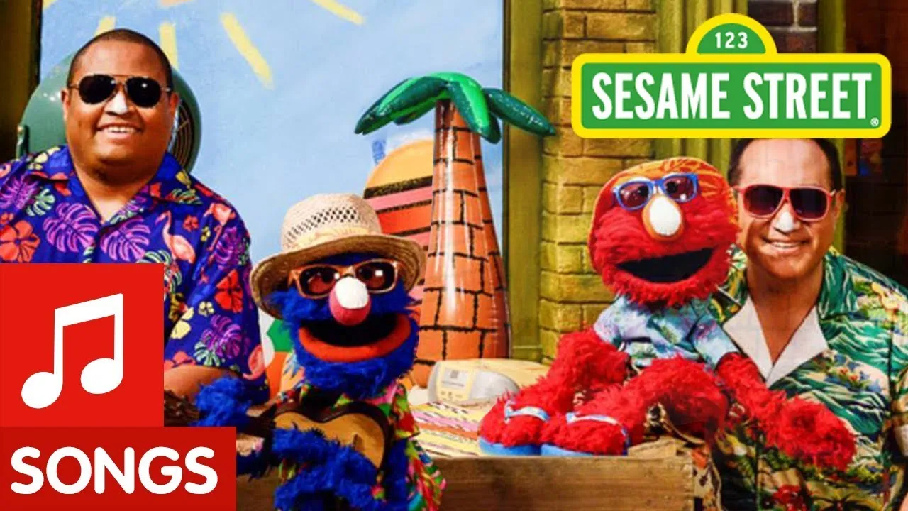 Let's Go Surfin' Song with Elmo and Grover! - ClassX