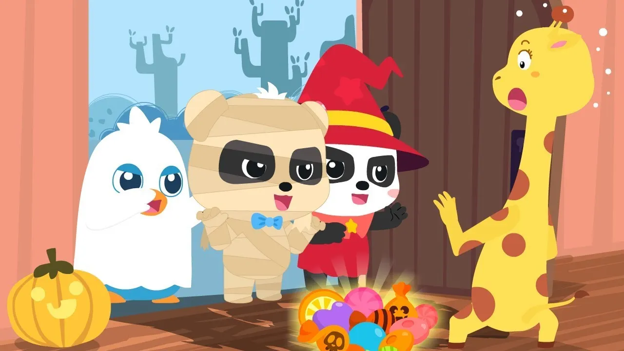 Let’s Go Trick or Treating | Halloween Songs | Nursery Rhymes & Kids ...