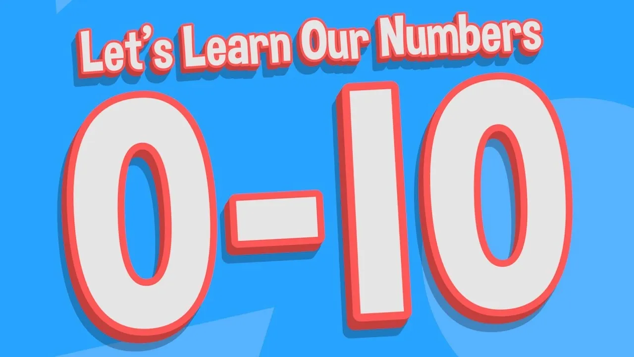 Let's Learn Our Numbers 0-10 | Counting Song for Kids Writing Numbers ...