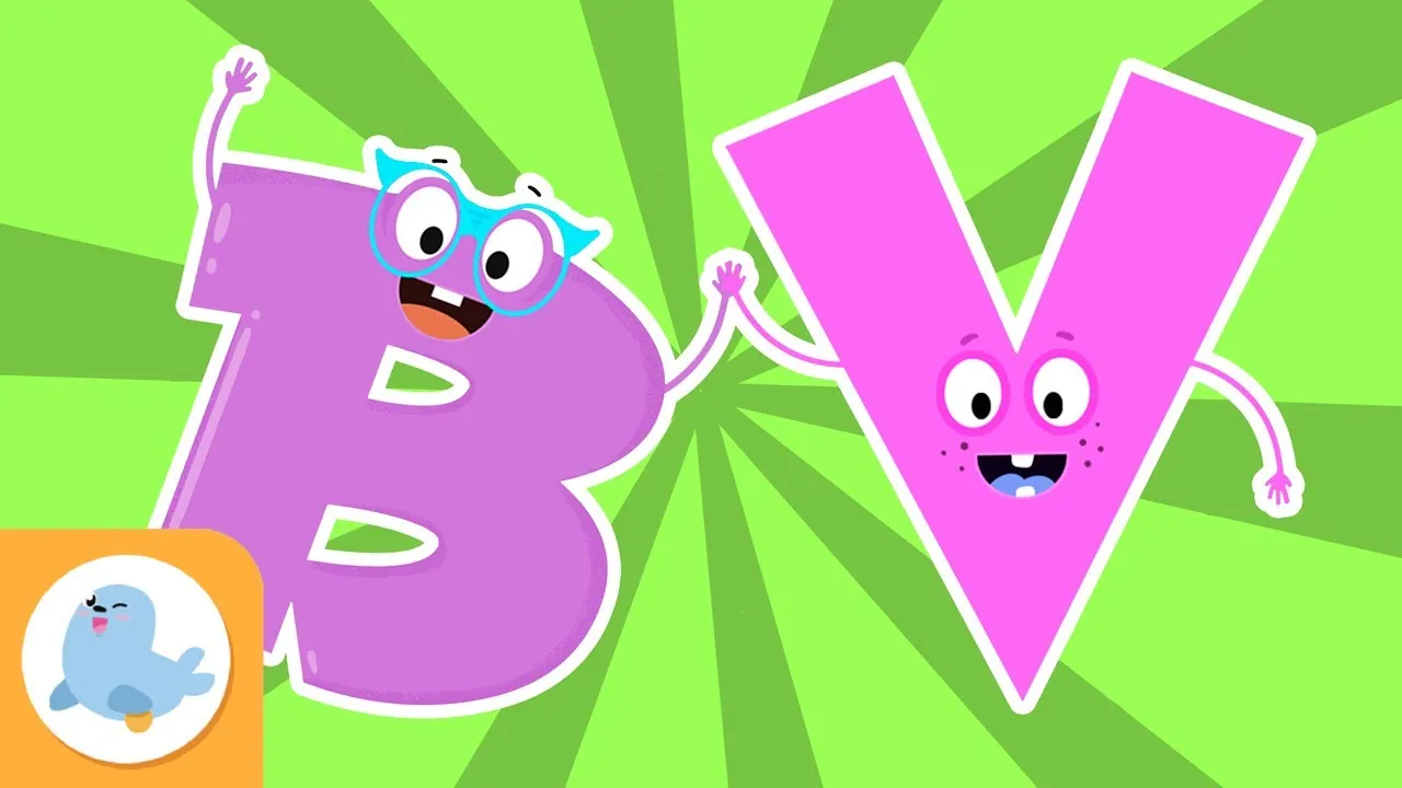 LETTER B and LETTER V ???? Learn the ABC's ???? Compilation - ClassX