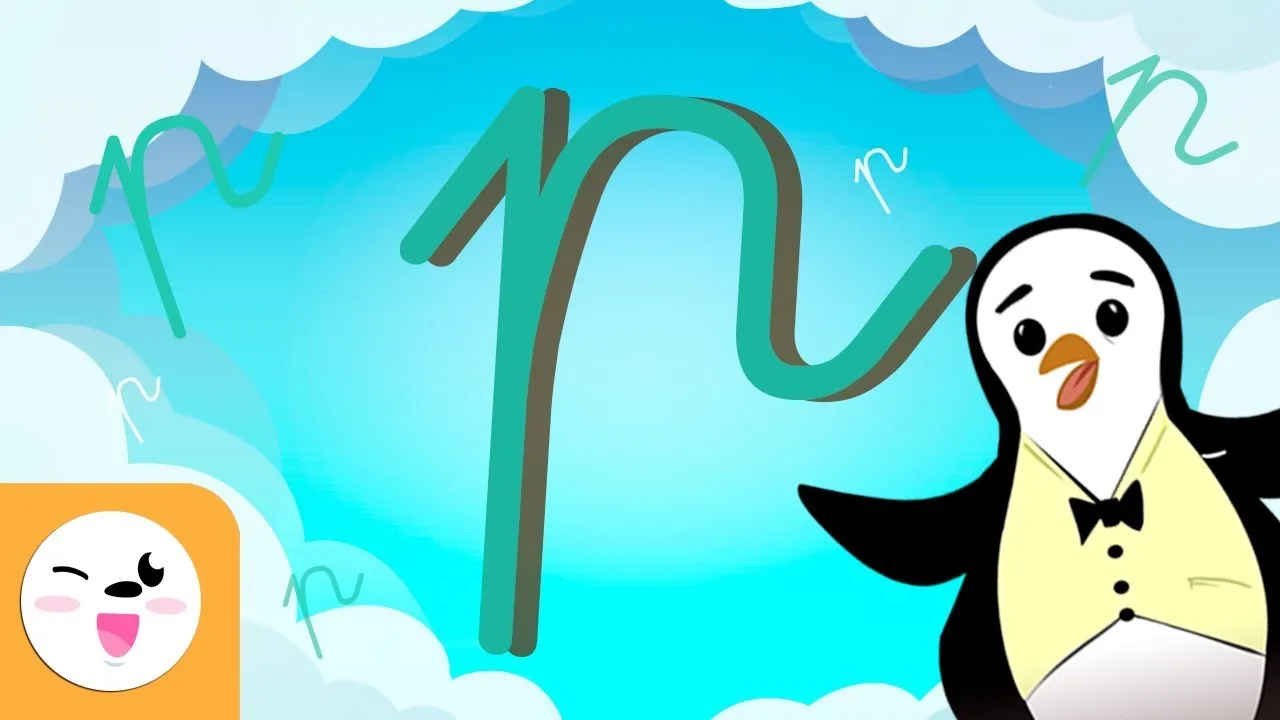 Letter P: cursive script - The alphabet for kids - ClassX