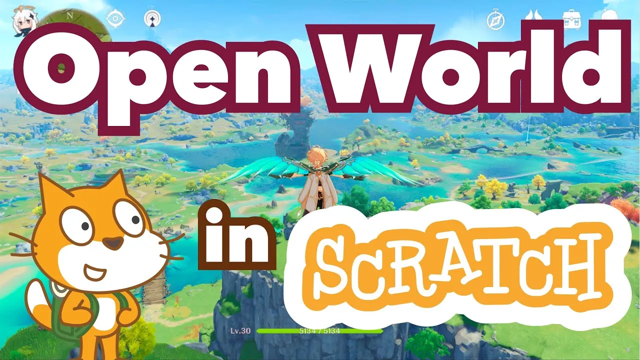 Make an Open World Game/ RPG in Scratch | Tutorial - ClassX