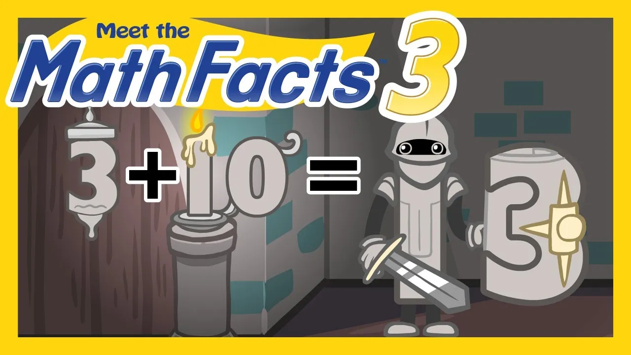 Meet the Math Facts Addition & Subtraction - 3+10=13 - ClassX