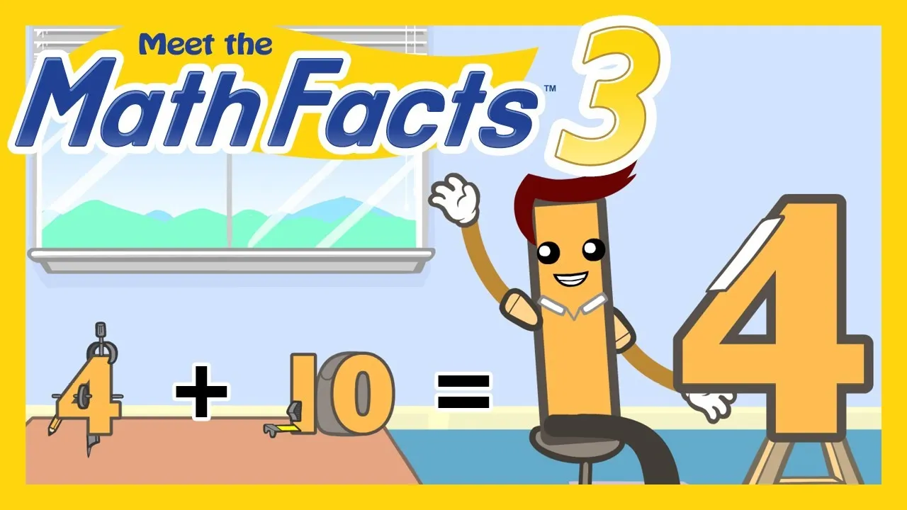 Meet the Math Facts Addition & Subtraction - 4+10=14 - ClassX
