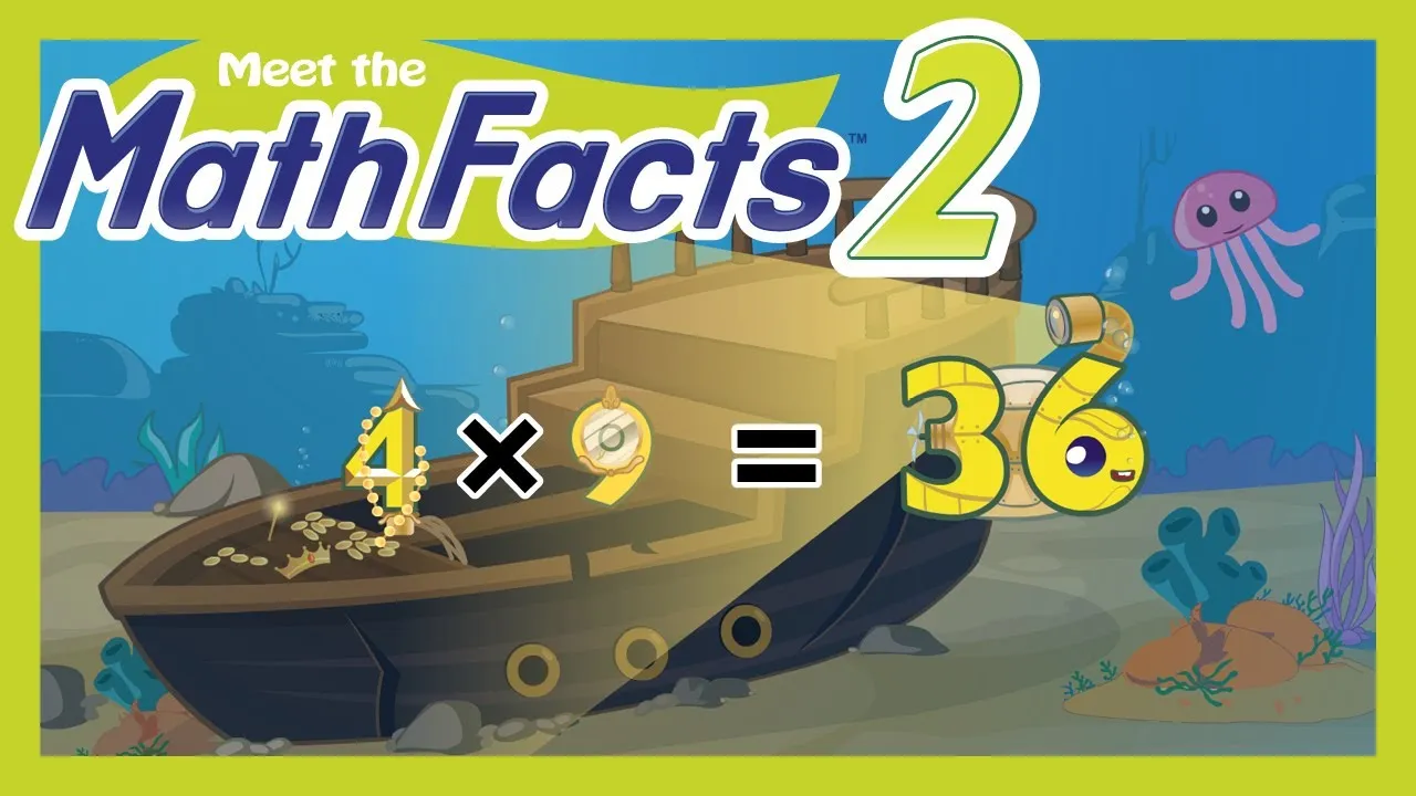 Meet the Math Facts Multiplication & Division - 4 x 9 = 36 - ClassX