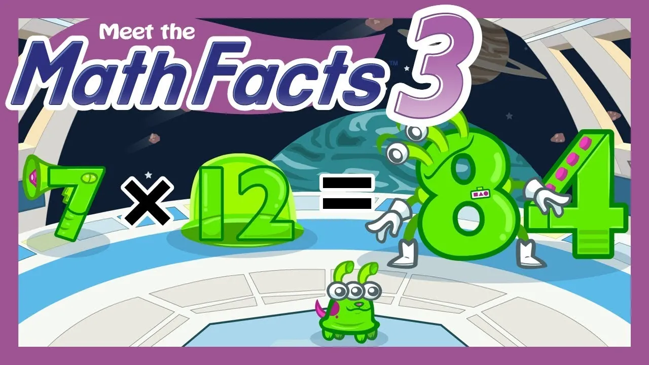 Meet the Math Facts Multiplication & Division - 7x12=84 - ClassX