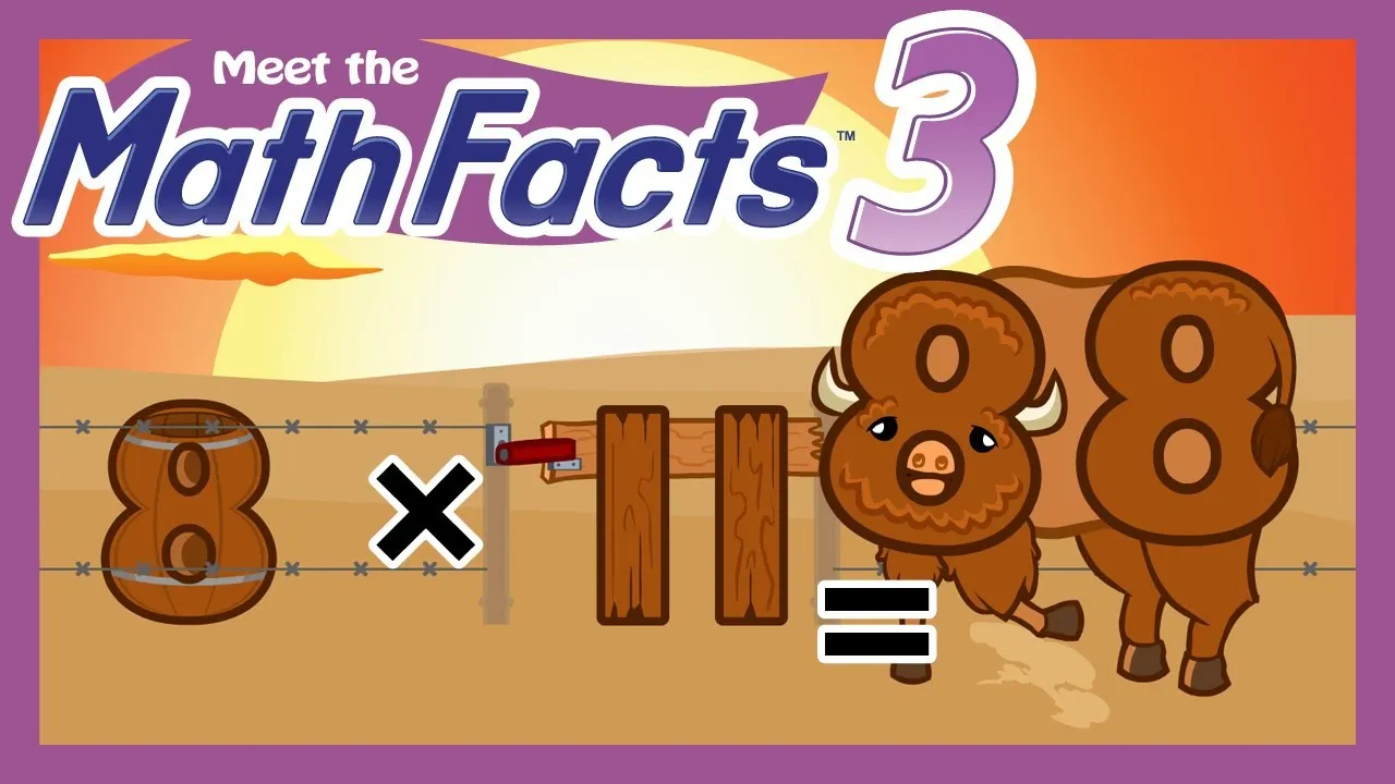 Meet the Math Facts Multiplication & Division - 8 x 11 = 88 - ClassX