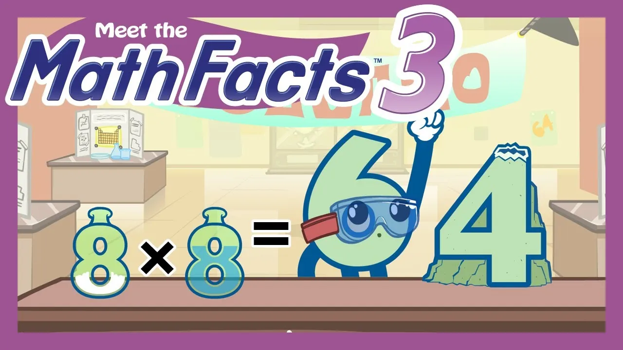 Meet the Math Facts Multiplication & Division - 8 x 8 = 64 - ClassX