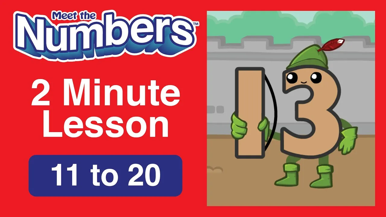 Meet the Numbers | 2 Minute Lesson | Numbers 11 to 20! - ClassX
