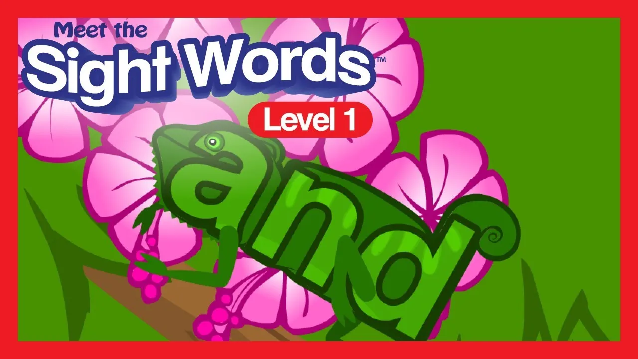 Meet the Sight Words Level 1 - "and" - ClassX