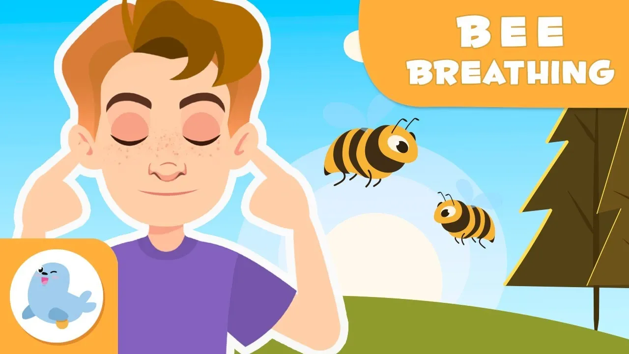 MINDFULNESS FOR KIDS ????‍♀️ Bee Breathing ???? Mindfulness Techniques ...