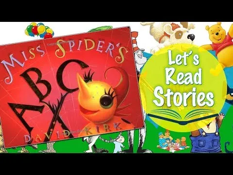 Miss Spider's ABC Book - Alphabet Book for Kids - Children's Stories ...