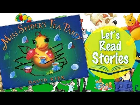 Miss Spider's Tea Party: The Counting Book Board Book - Children's ...