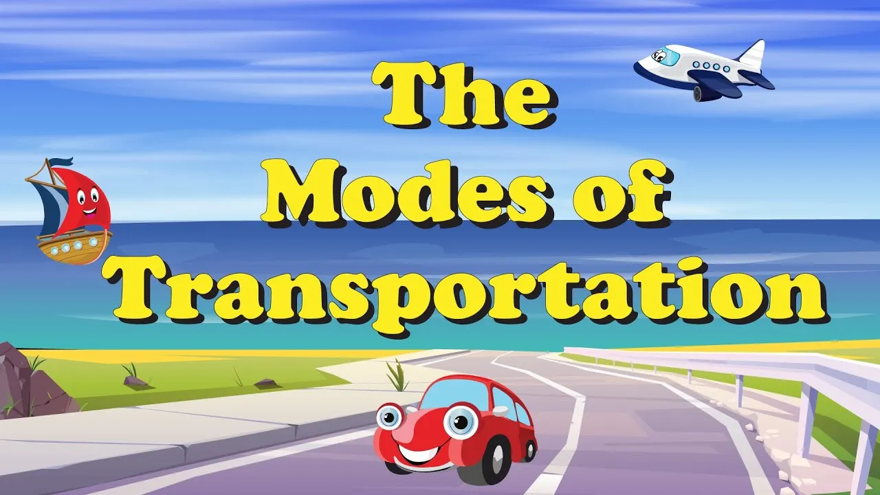 Modes of Transportation for Kids | Land Transportation | Water ...