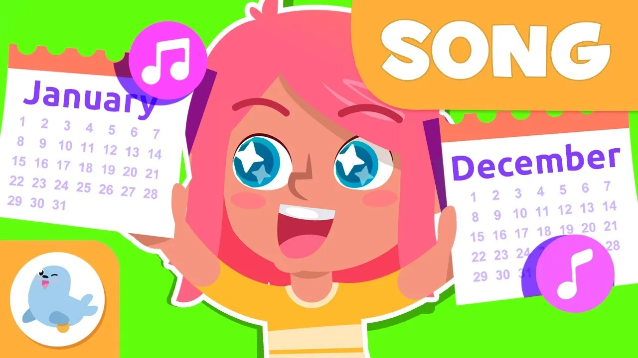 MONTHS SONG ???? Educational Song ???? Months of the Year for Kids ...