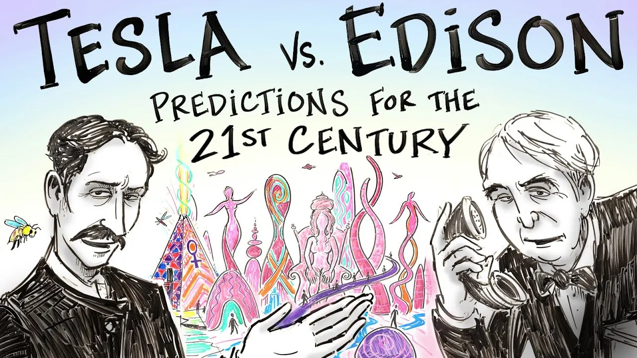 Nikola Tesla vs Thomas Edison's Predictions for the 21st Century - ClassX