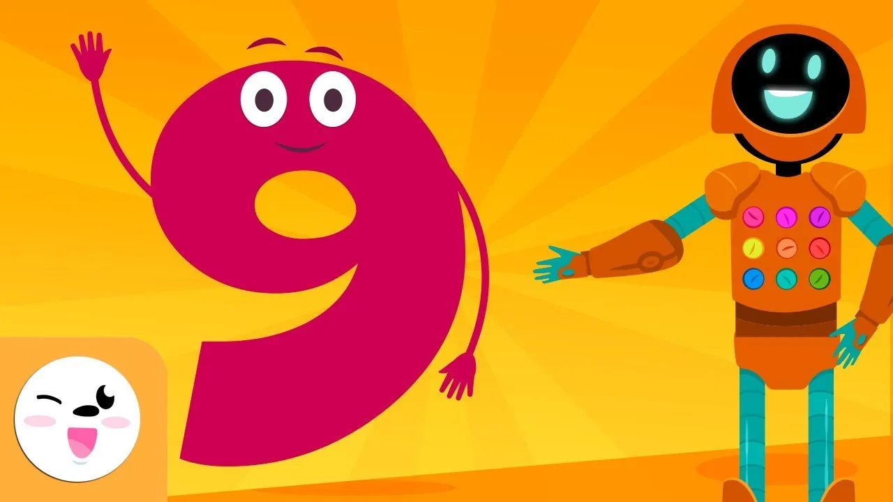 Number 9 - Learn to Count - Numbers from 1 to 10 - The Number 9 Song ...