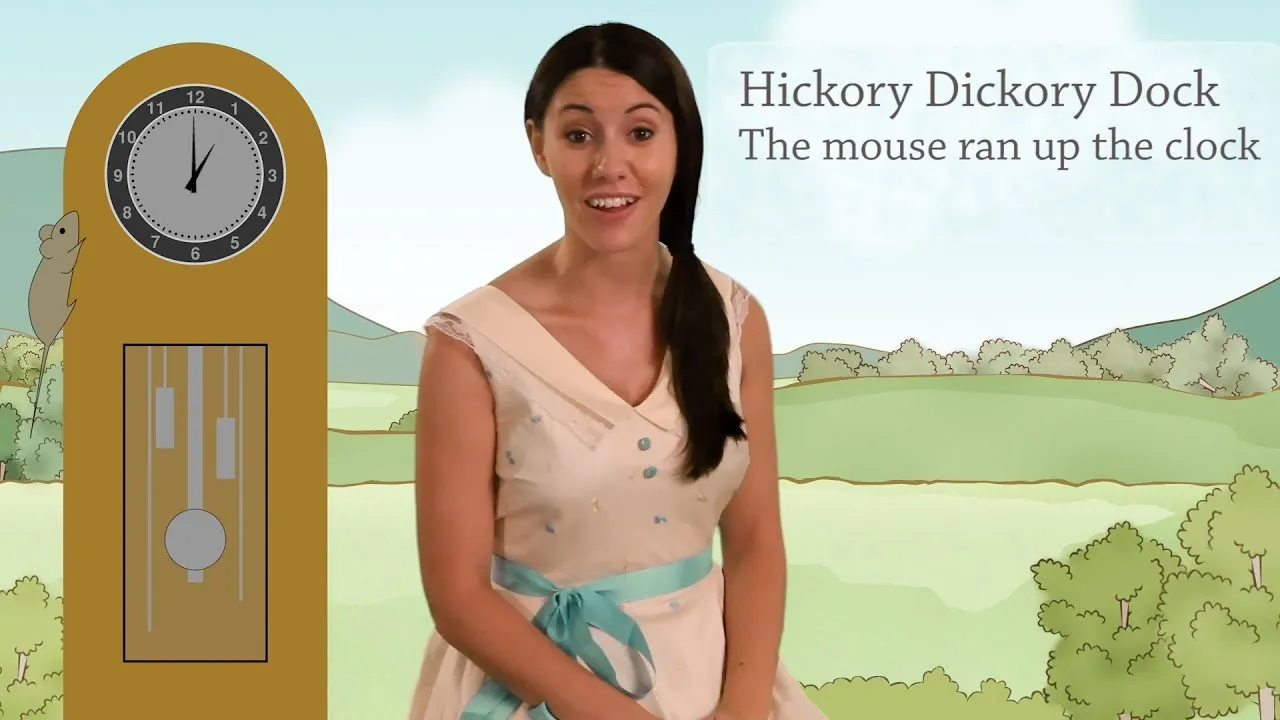 Nursery Rhymes - Hickory Dickory Dock (Kids) - ClassX