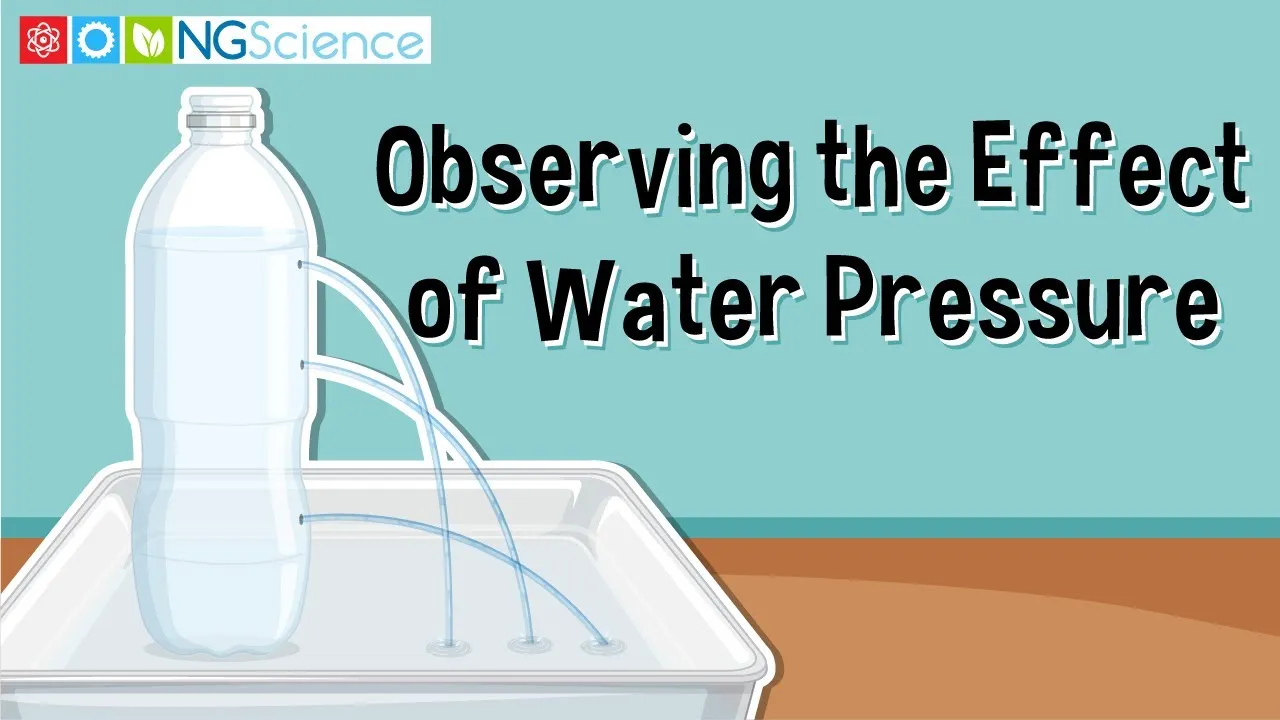 Observing the Effect of Water Pressure - ClassX