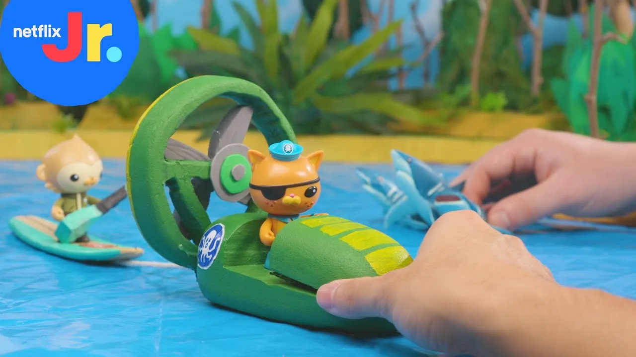 Octonauts Toy Play: Alligators vs. Sharks! | Octonauts Above & Beyond ...