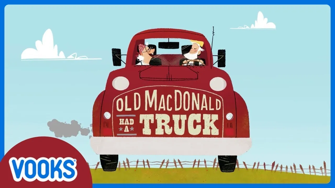 Old MacDonald Had A Truck! | Animated Kids Book - ClassX