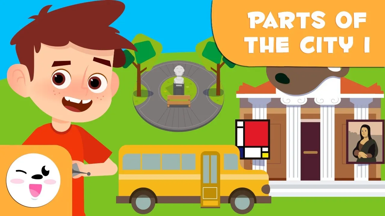 Parts of the City I - Vocabulary for Kids - ClassX