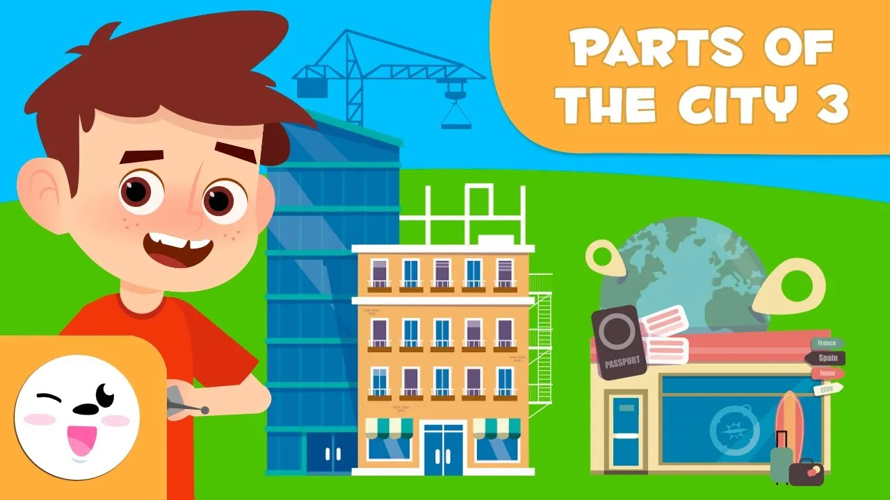 Parts of the City III - Vocabulary for Kids - ClassX