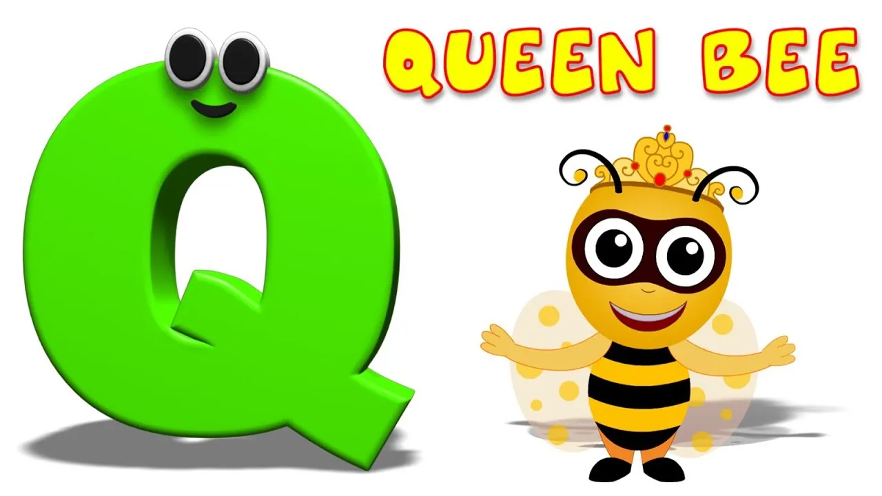 Phonics Letter- Q | Alphabet Nursery Rhymes For Children | Learning ...