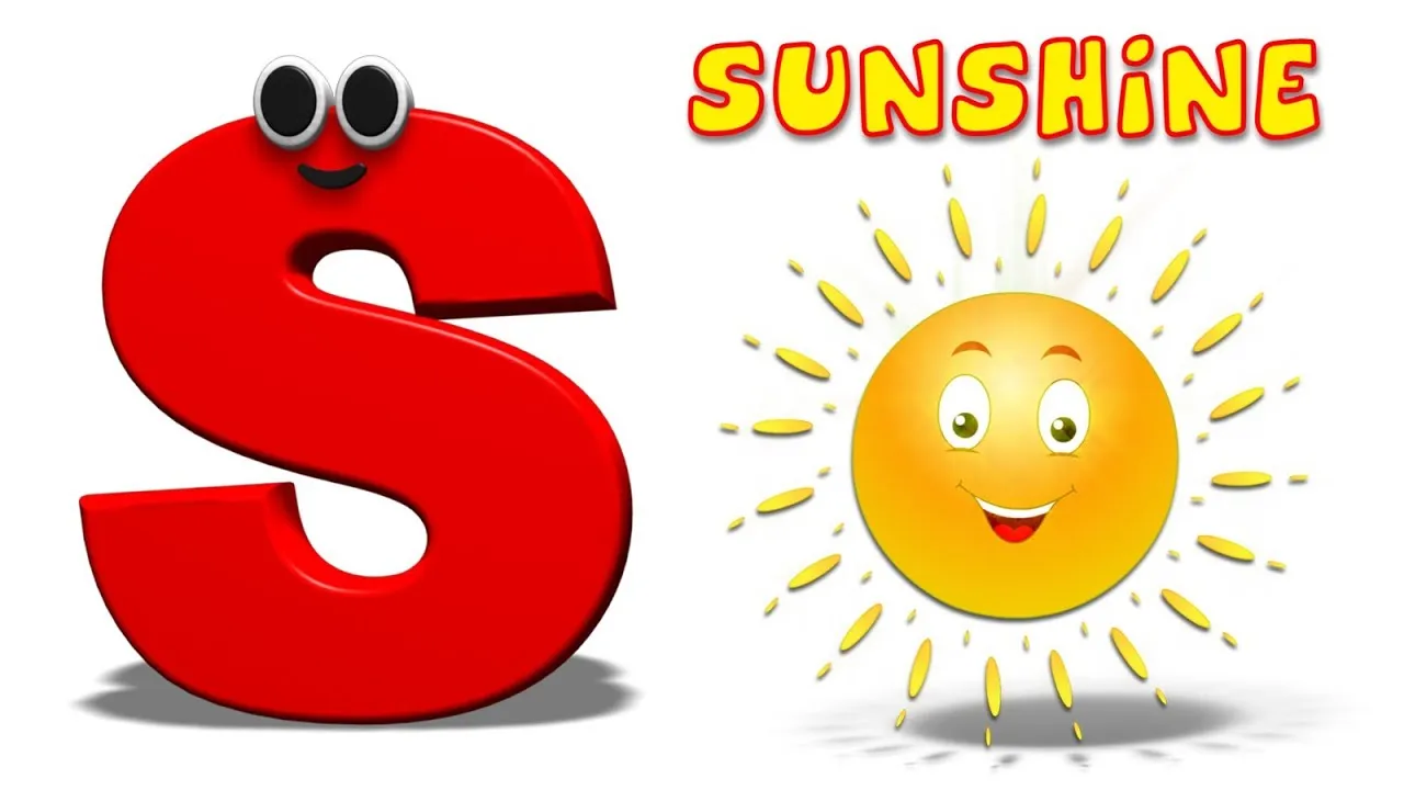 Phonics Letter- S song | Alphabet Rhymes For Toddlers | ABC Songs For ...