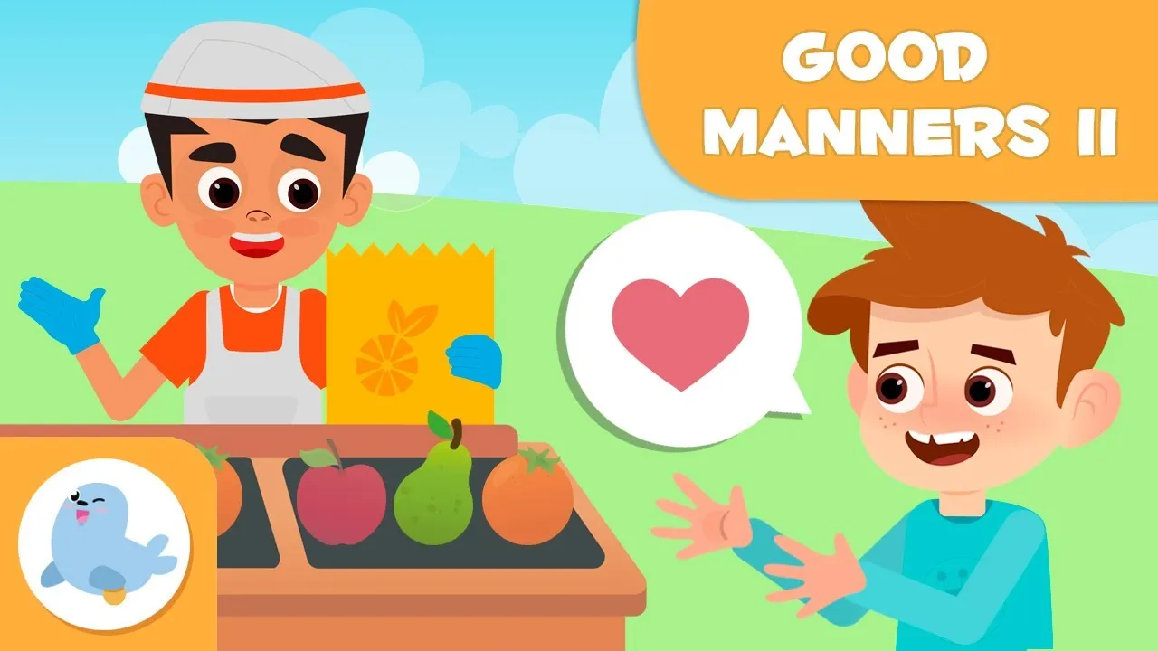 PLEASE, THANK YOU AND ASKING FOR PERMISSION ???? GOOD MANNERS for kids ...