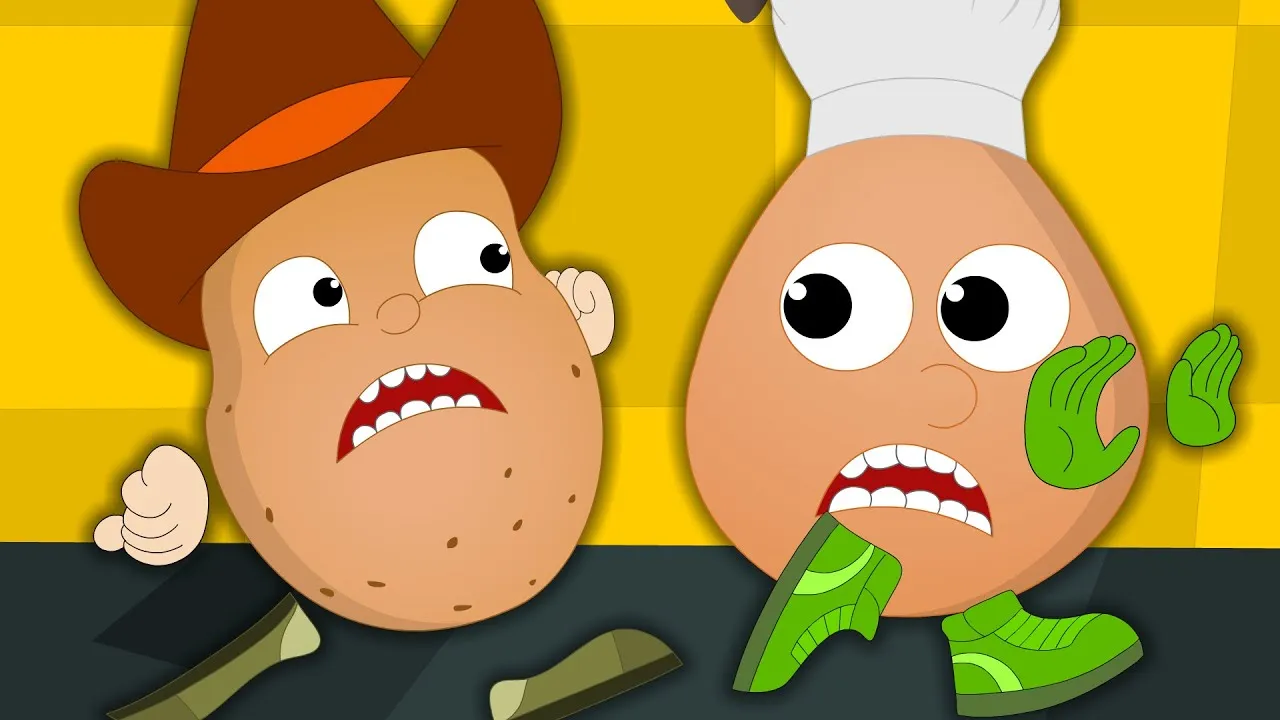Potato Song | One Potato, Two Potatoes | Children's Songs | Nursery ...