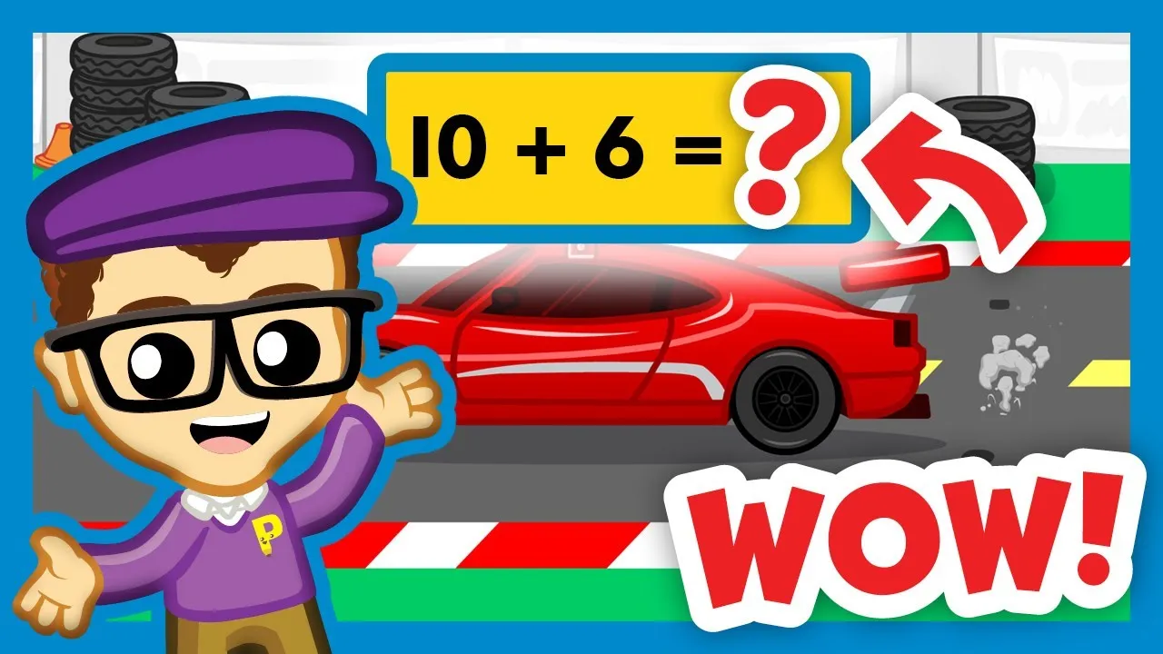 Practice Adding by 10’s! | Meet the Math Drills - Addition - ClassX