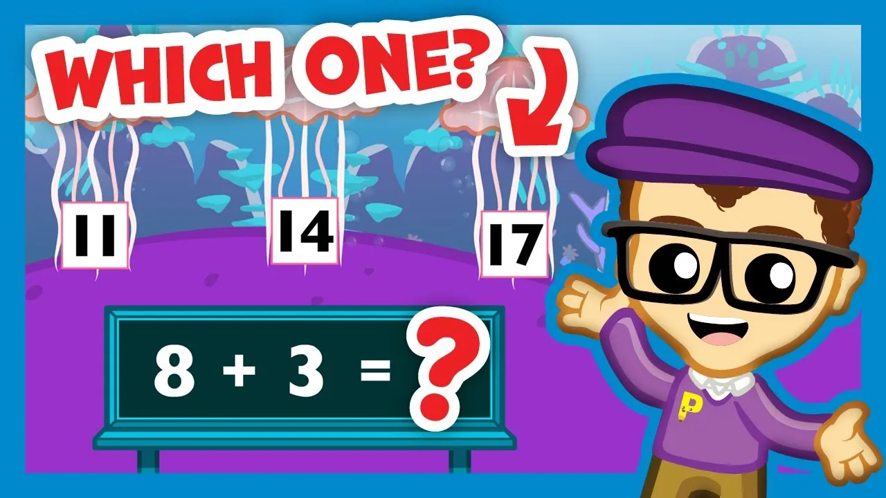 Practice Adding by 8’s! | Meet the Math Drills - Addition - ClassX