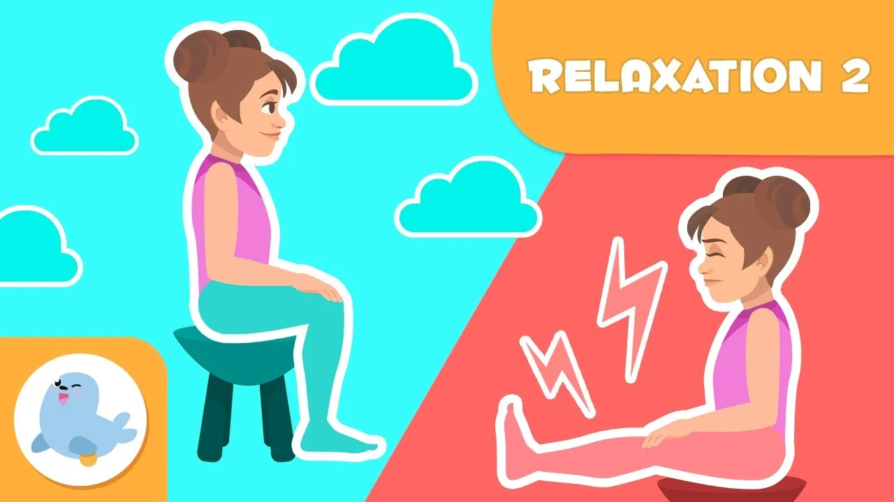 PROGRESSIVE MUSCLE RELAXATION for Kids ????‍♀️ BODY ???????? Guided ...