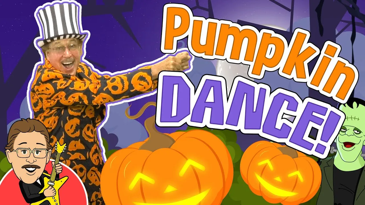 Pumpkin Man DANCE and FREEZE! | Halloween Song for Kids - ClassX