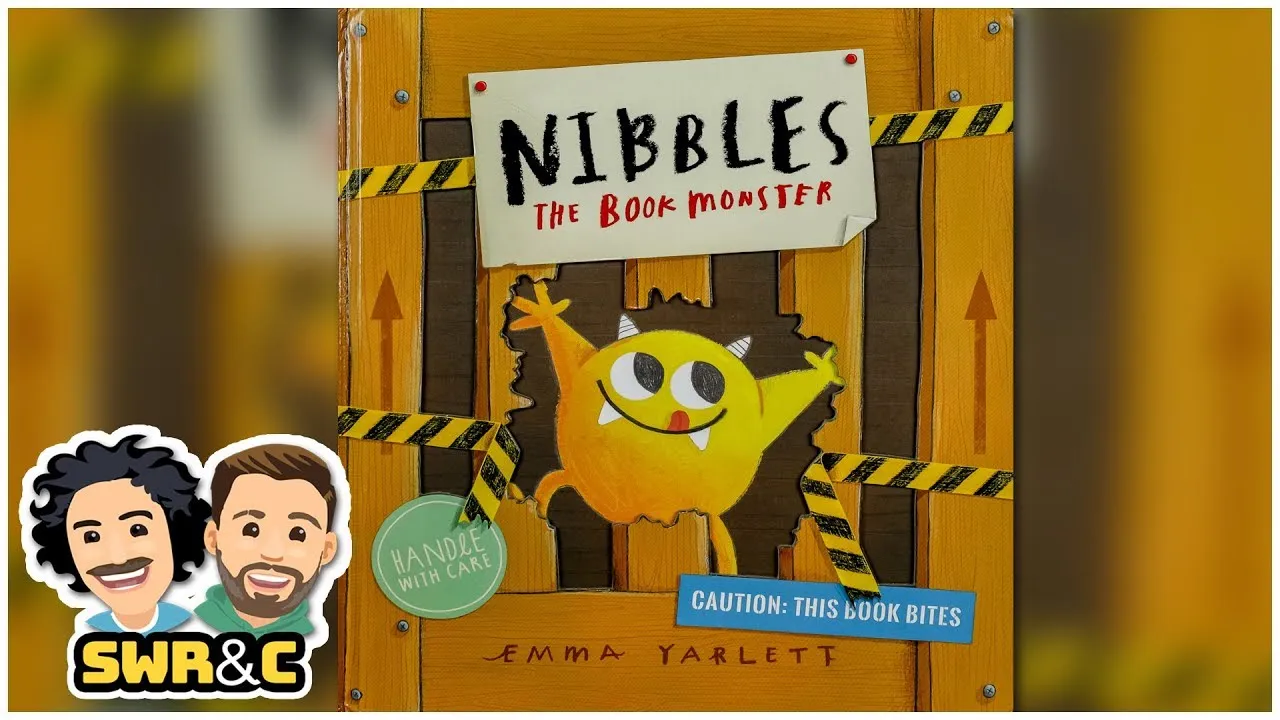 READ ALOUD | Nibbles: The Book Monster by Emma Yarlett - ClassX