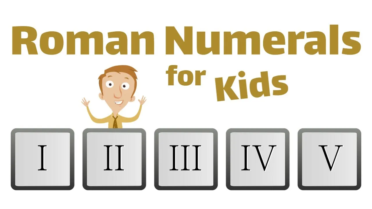 Roman Numerals For Kids - ClassX