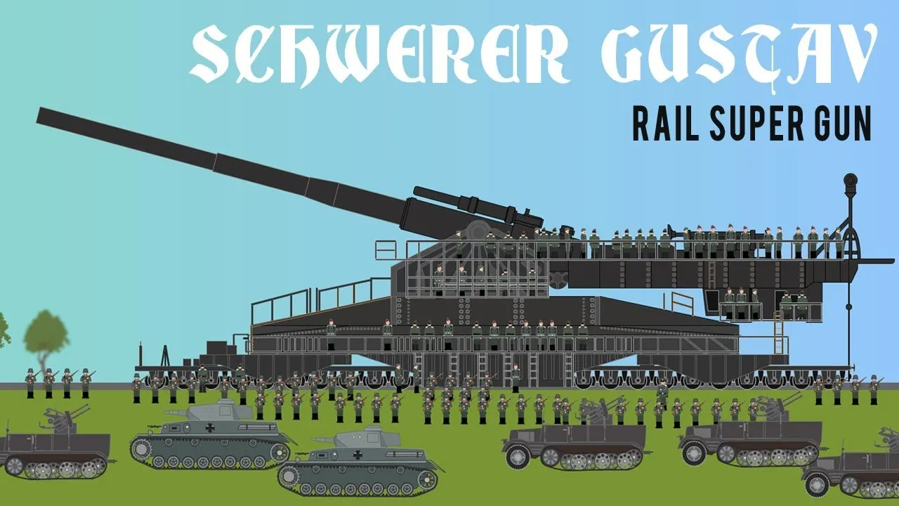Schwerer Gustav - Rail Super Gun (Behemoth) - ClassX