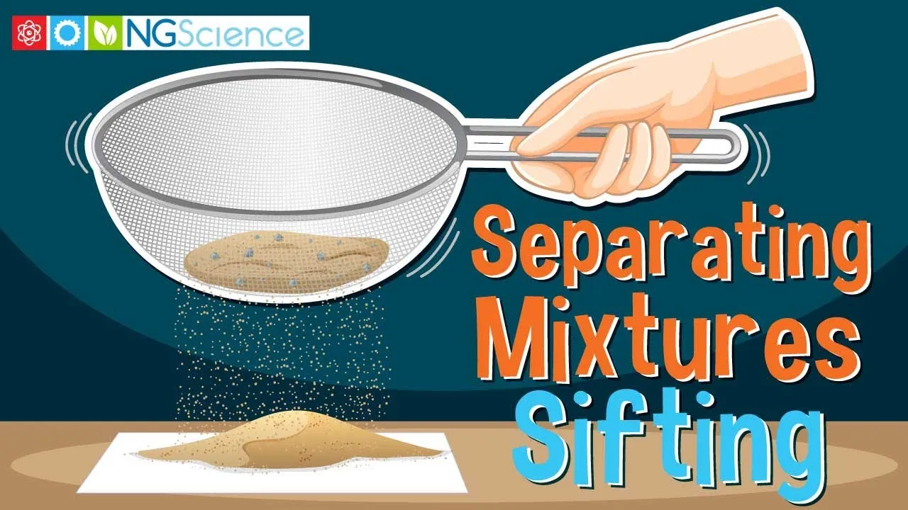 Separating Mixtures – Sifting - ClassX