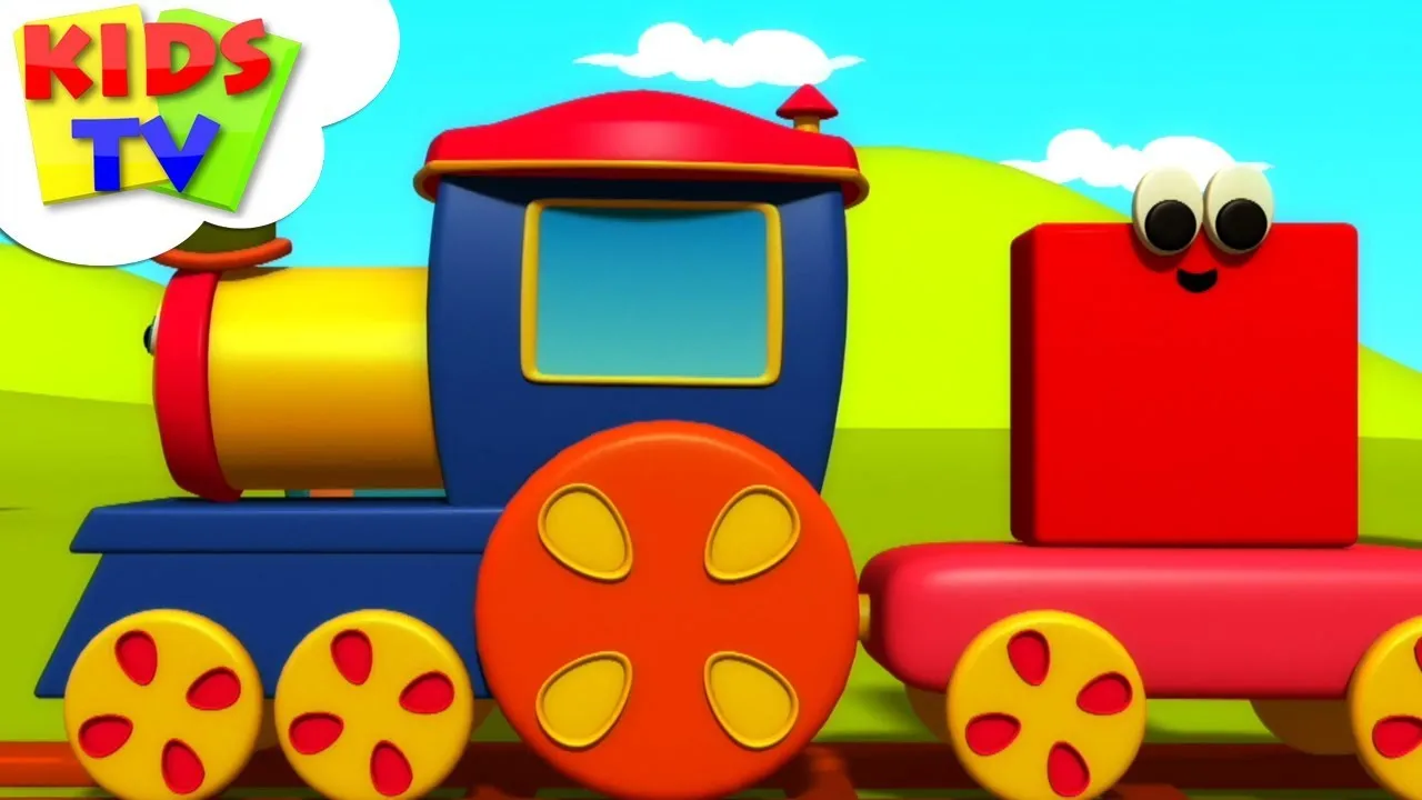 Shapes Train | Bob The Train | Learning Videos For Babies | Cartoon ...