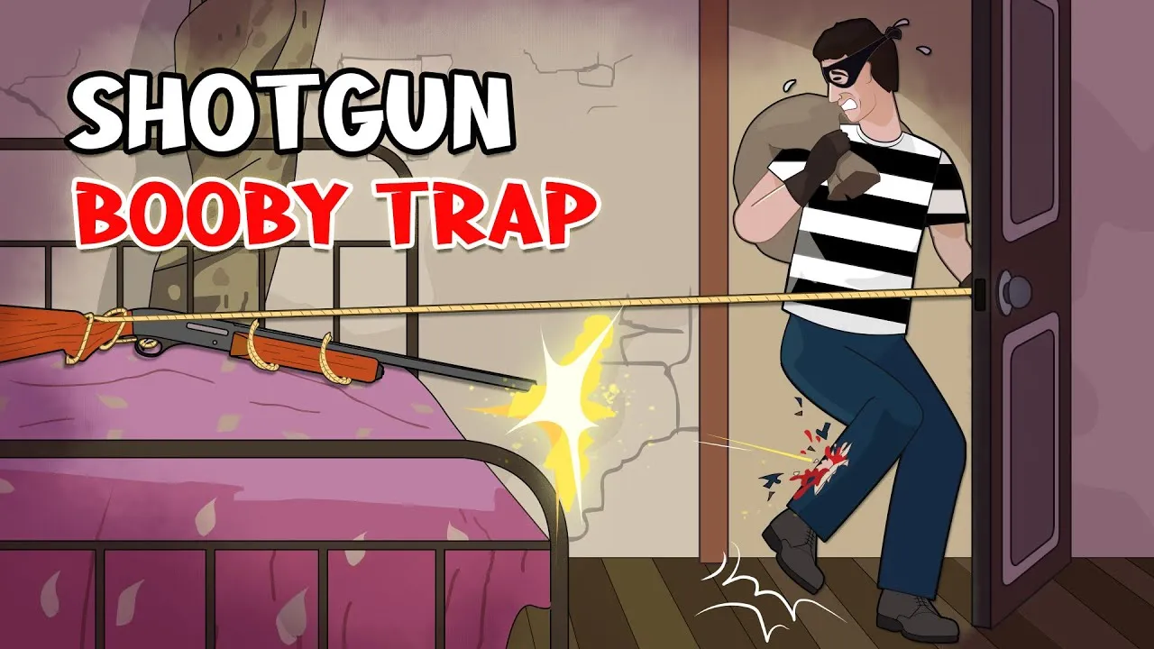 Shotgun Boobytrap that got House Owners SUED by Burglars - ClassX