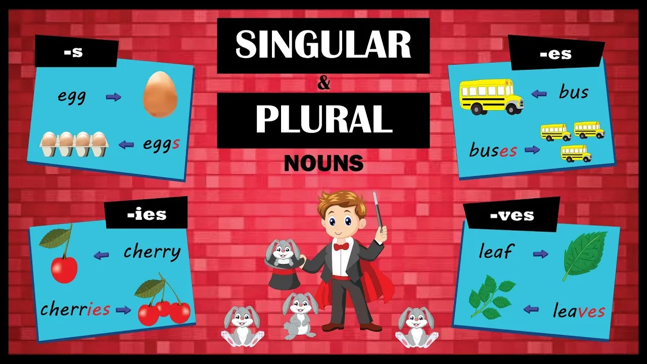 Singular and Plural Nouns | Learn the Rules to Make Plurals - ClassX