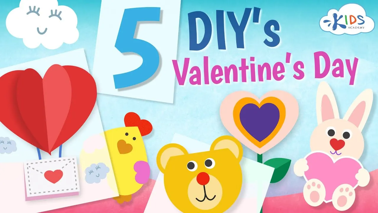 St. Valentine’s Day DIY Ideas | Arts & Crafts for Kids - ClassX