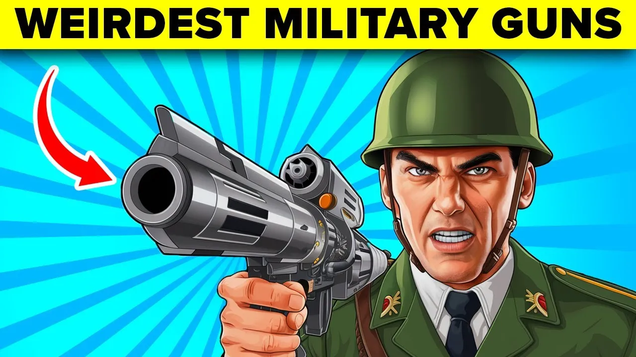 Strangest Guns ACTUALLY Used in Warfare - ClassX