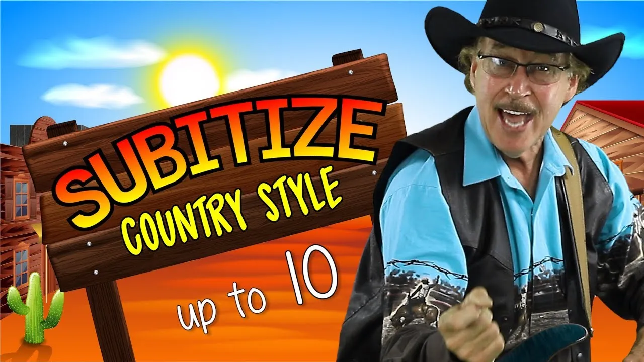 Subitize Country Style | Subitizing up to 10 | Math Song for Kids Jack ...