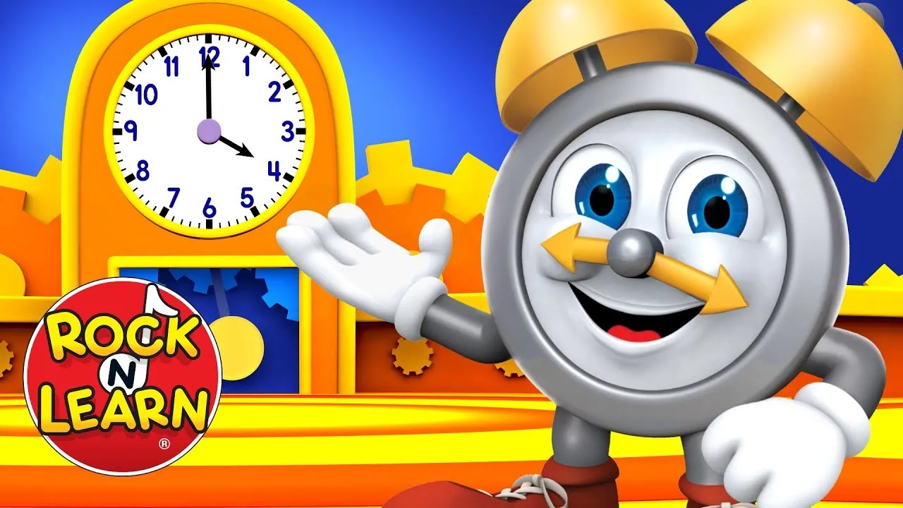 Telling Time to the Half Hour | Songs and Rhymes - ClassX