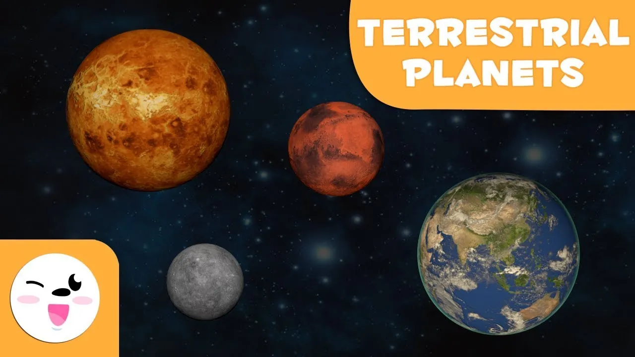 Terrestrial planets - The Solar System for kids - ClassX
