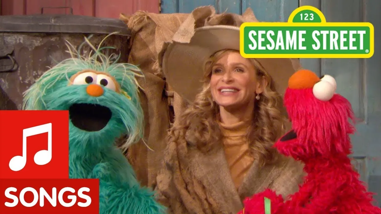 That's Camouflage Song with Elmo, Rosita, and Kyra Sedgwick! - ClassX